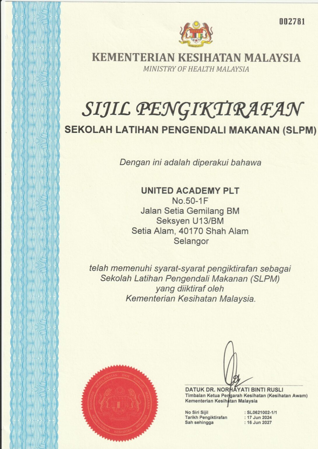 Panduan Lengkap Sijil Pengendalian Makanan Malaysia - Kursus Pengendali ...